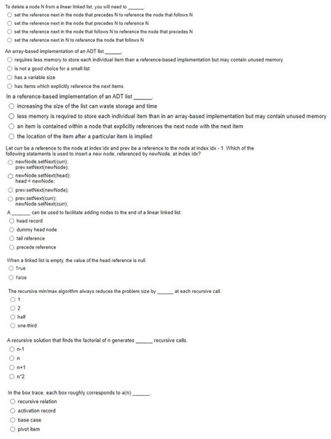 Solved To Delete A Node N From A Linear Linked List You Chegg