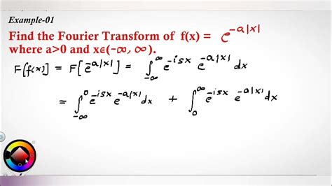 Examples Fourier Transform Fourier Transform Exercise 1 Fourier