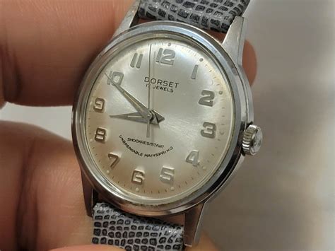 Vintage Dorset Montgomery Ward And Co 17 Jewels Manual Wind Mens Watch