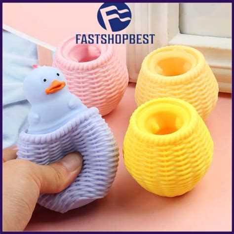 Fsb Squishy Pop Up Antistress Squishy Pencet Bentuk Bebek Squishy Lucu
