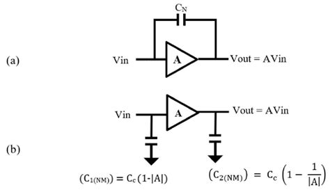 A Non Inverting Amplifier With Regular Capacitor B Corresponding