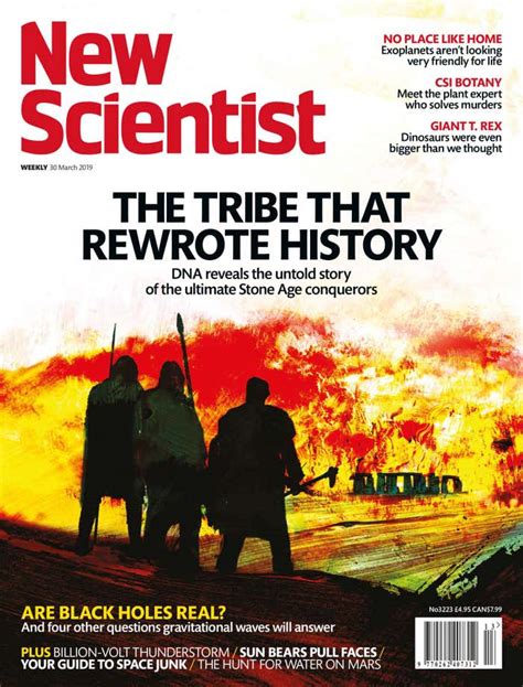 Issue 3223 Magazine Cover Date 30 March 2019 New Scientist