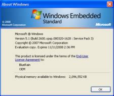 Windows Embedded Standard 2009 Build 1500 CTP BetaWiki