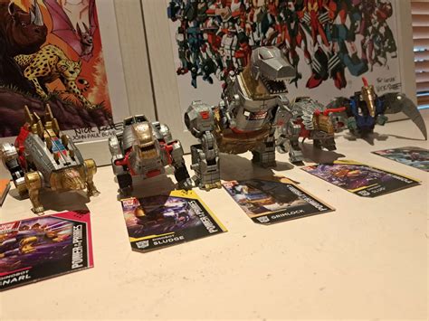 Comic Con Haul Dinobots Fancy Arts Big Bay Bots And More R Transformers