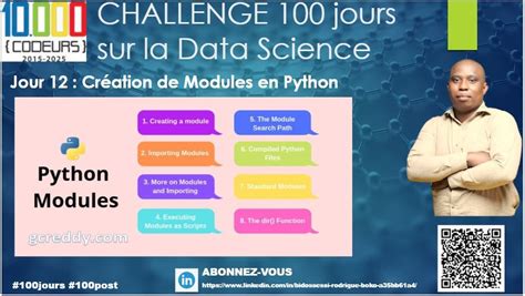 🚀 Jour 12 Création De Modules En Python 🚀