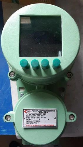 FLAMEPROOF ENCLOSURE FOR TEMPERATURE CONTROLLER Flame Proof Digital Temperature Indicator