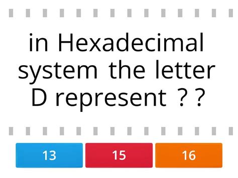 Hexadecimal Find The Match