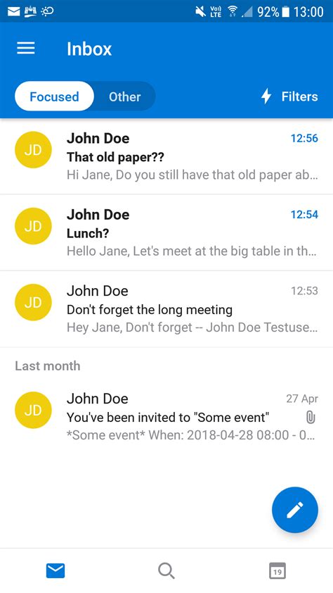 Kolab Now KB Android Outlook Setup Guide