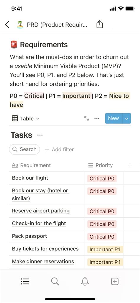 Notion Template Gallery Prd Product Requirements Doc