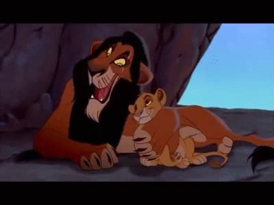 The Lion King Young Simba Talks To Scar On Make A 