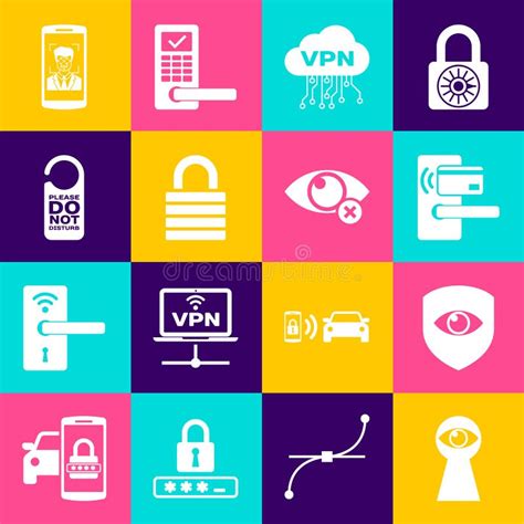 Set Keyhole With Eye Shield And Digital Door Lock Wireless Cloud Vpn Interface Lock And