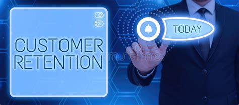 Inspiration Showing Sign Customer Retention Business Concept