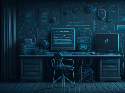 Premium Ai Image Technology Related Background