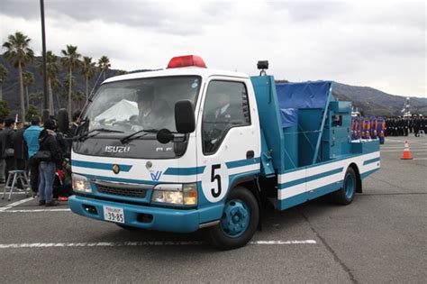 静岡発信の鉄道緊急車両のぺーじ 爆発物処理筒車