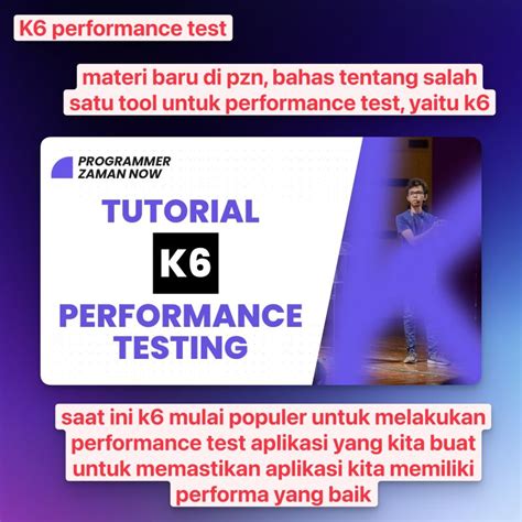 Programmer Zaman Now On Linkedin Programmerzamannow K6 Loadtesting