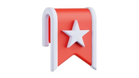 3d Icon Cute Bookmark Animation Backgrounds Motion Graphics Ft 3d Animation And 3d Bookmark