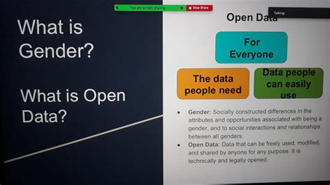 Open Gender Data For Tanzania Open Data Day