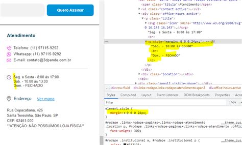 Inclusão de quebra de linha em código javascript Layout Comunidade Loja Integrada