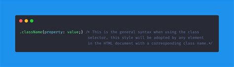 Understanding Css Selectors Class Selectors And Id Selectors