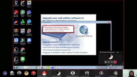 4 Instalasi And Penggunaan Software Quartus Ii Web Edition Youtube