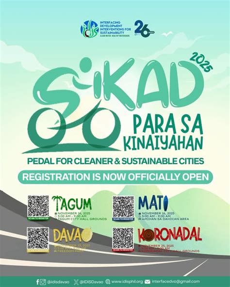 Registration For Sikad 2025 In 4 Cities Ongoing Mindanao Times