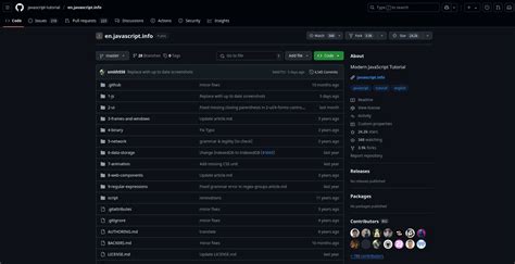 github repositories to learn javascript top 9