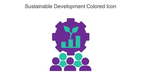 Sustainable Development Colored Icon In Powerpoint Pptx Png And Editable Eps Format PPT Sample