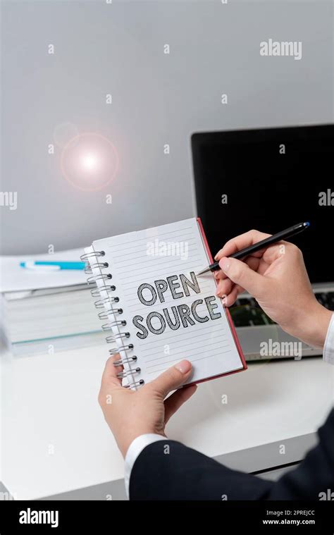 Text Caption Presenting Open Source Conceptual Photo Contains The