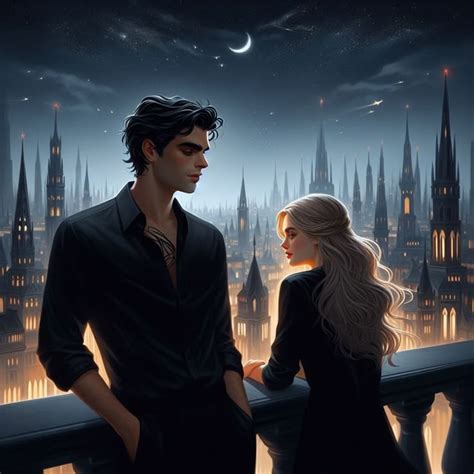Rhysand And Feyre In 2024 Illustration Zeichnungen