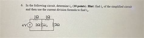 [solved] in the following circuit determine i x 10 poi