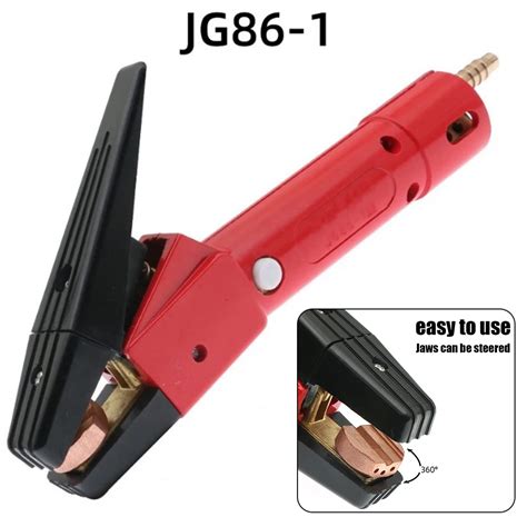 휴대용 전극 홀더 클램프 홀더 아크 가우징 로드 내구성 있는 고품질 가우징 토치 Aliexpress