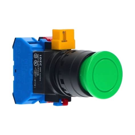 IDEC HW1B A3F11 G 22mm Pushbutton Green