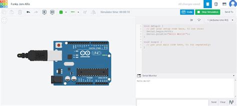 Program Dasar Menggunakan Arduino Uno Di Tinkercad