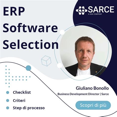 ERP Software Selection Criteria Checklist Process Steps Sarce Spa