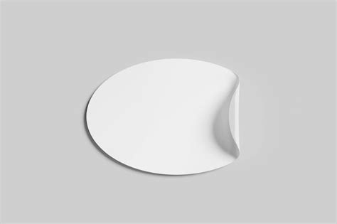 Белые бумажные наклейки пустые квадратные круглые и прямоугольные липкие заметки Реалистичный