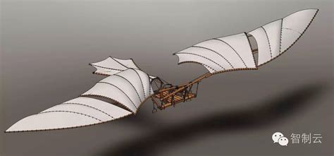 【飞行模型】达芬奇设计的扑翼飞鸟三维建模图纸 Solidworks设计 附step格式solidworks 仿真秀干货文章