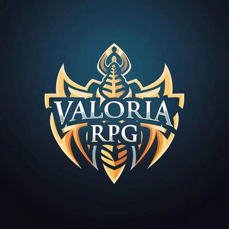 Logo Design For Valoria Rpg Futuristic Typography Emblem For The Tech Industry Ai Logo Maker