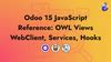 Odoo JavaScript Tutorial MVC Framework Classes And Architecture