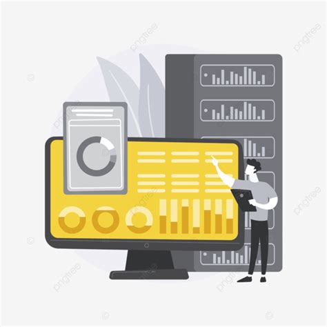 Big Data Visualization Vector Art Png Big Data Visualization Abstract Concept Vector