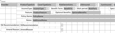 Vba Setting Listboxes In Ms Access Form Row By Row Stack Overflow