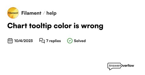 Chart Tooltip Color Is Wrong Filament