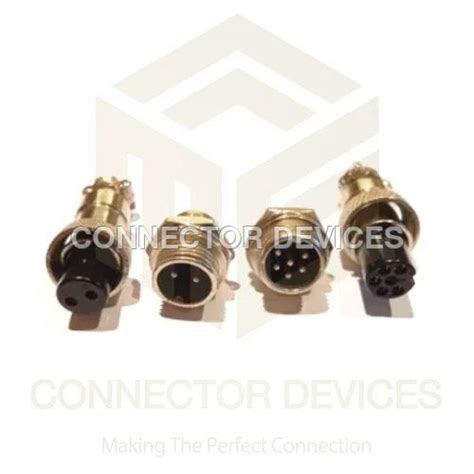 Round Shell Connector 4 Pin Male Female Application Industrial At Best Price In Mumbai