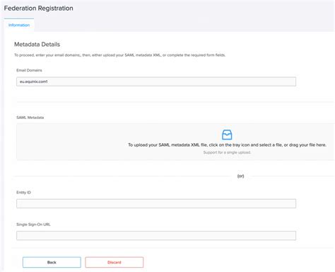 Managing Your Metadata Equinix Product Documentation