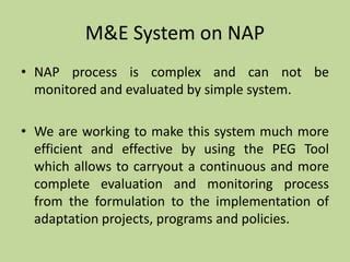Monitoring And Evaluation System For Adaptation Projects PPT