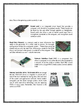 Types And Components Of Computer System By GODWIN PROMISE NNOJERE