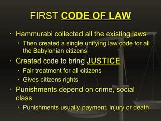 Hammurabi PPT