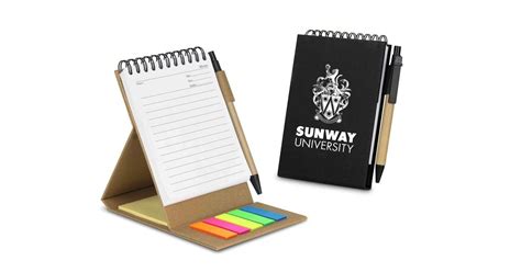 Scribble Eco Notepad Set Custom Made Corporate Uniform Promotional T Shirt Green Cotton