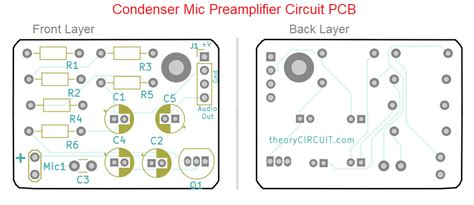 Condenser Mic Preamp Circuit