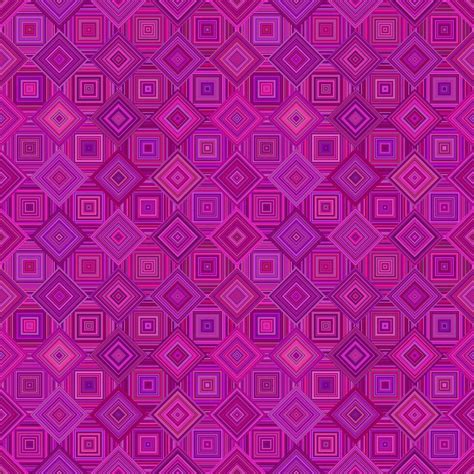 Purple Abstract Seamless Diagonal Square Pattern Tile Mosaic Background Illustration 50891849