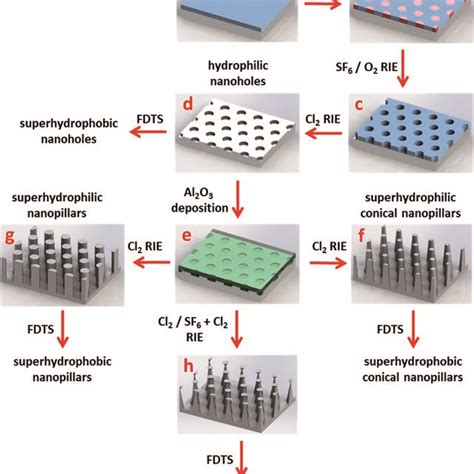 A Spin Coating Of Ps Pdms Block Copolymer B Solvent Annealing C Download Scientific